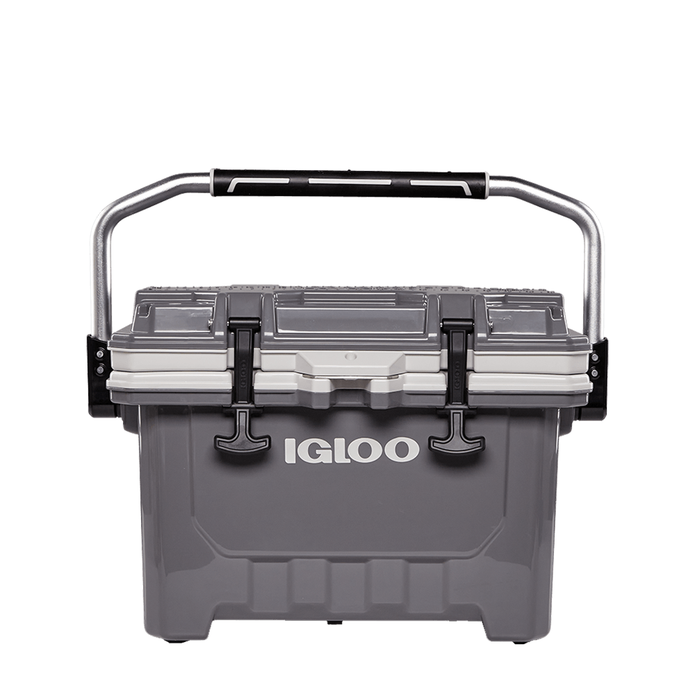 Customize Igloo Igloo 24 qt IMX Hard Side Cooler - Grey – Custom Branding